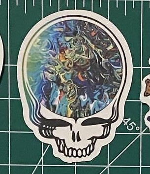 The Grateful Dead Jerry Garcia YOU PICK Waterproof Sticker Decal Laptop ...