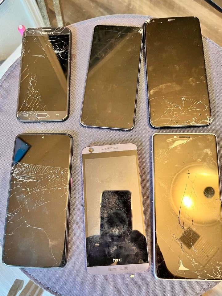 Lot (6) non-working/spare phones Samsung LG hTC Coolpad T mobile | eBay