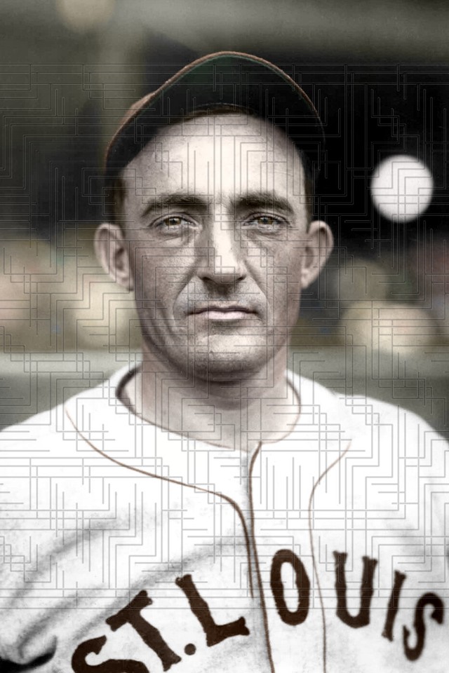 Dixie Davis - 1921 St. Louis Browns - choose a size - colorized print ...