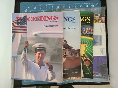 U.S. Naval Institute Proceedings Magazines MAY 1990 1991 1992 1993 | eBay