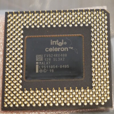 Intel Celeron SL3A2 400mhz 128 FV524RX400 CPU Processor - Tested 05 | eBay