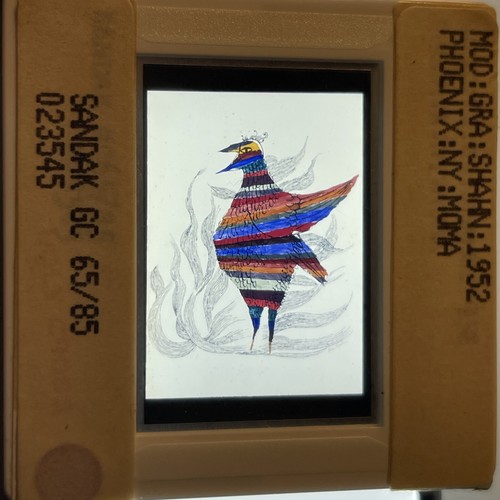 Ben Shahn "Phoenix" Social Realism Lithuanian American Art 35mm Slide ...