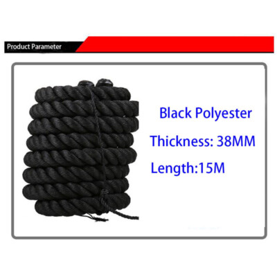 Strength Training Rope Arm Rope 38MM 15M Home Sports Goods Poly Dacron ...