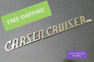 2002-2009 Chrysler PT Cruiser Emblem CARSEN CRUISER E&G *RARE METAL ...