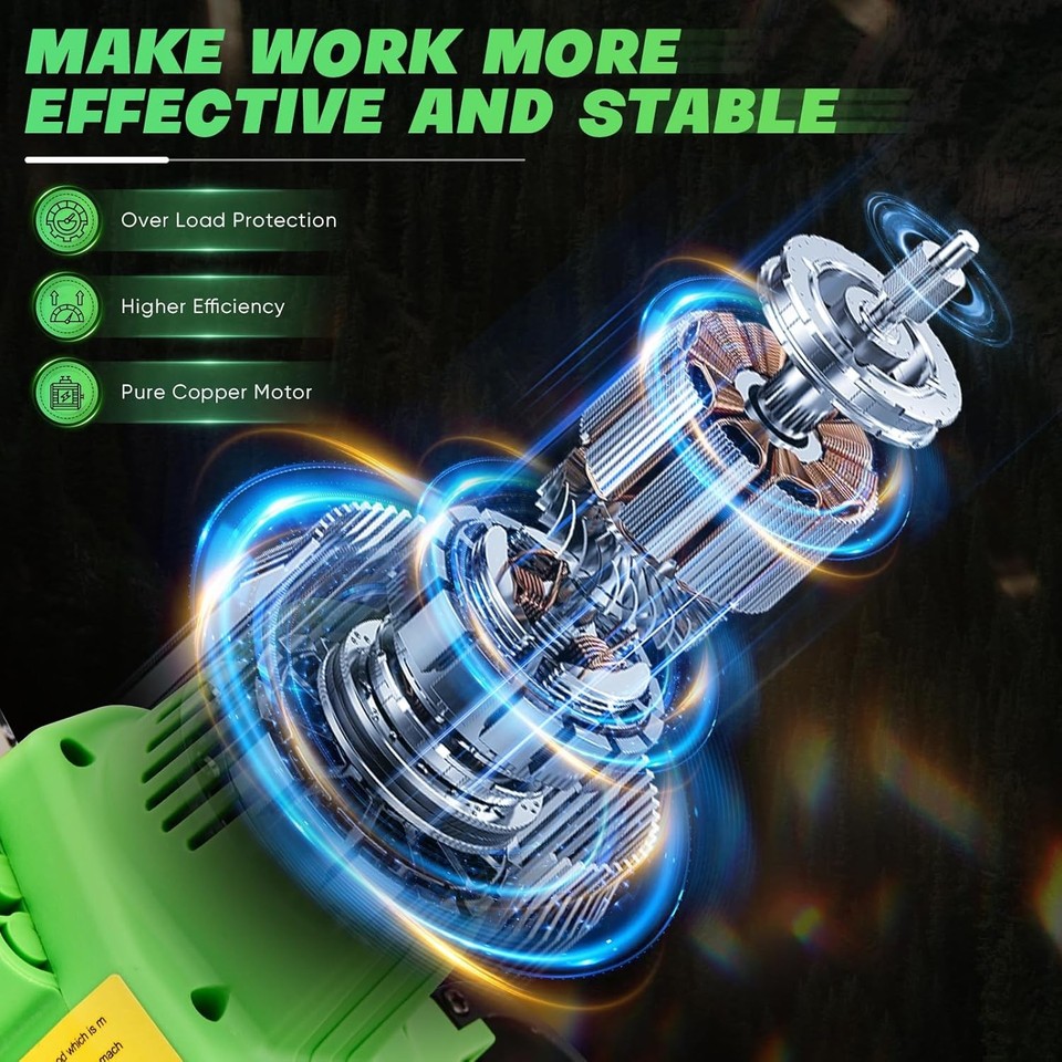 Saker Mini Chainsaw|6 Inch Chainsaw[2024 Upgraded]|Mini Cordless ...