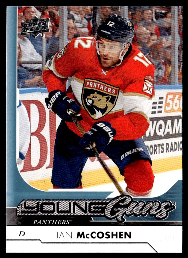 2017-18 Upper Deck Young Guns Ian McCoshen Rookie Florida Panthers #220 ...