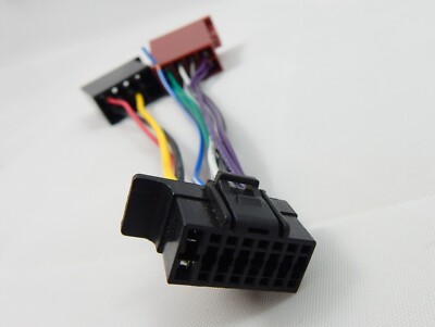 Sony CDX MEX DSX WX Car Radio ISO Wiring Harness Connector Adaptor ...