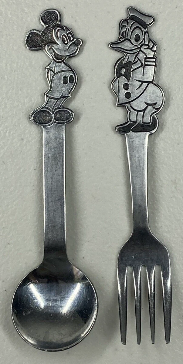 Tiny Mickey Mouse Silver Spoon