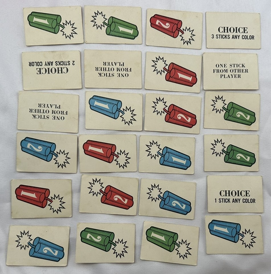 1968 Dynamite Shack Game by Milton Bradley Complete in Very Good Cond ...