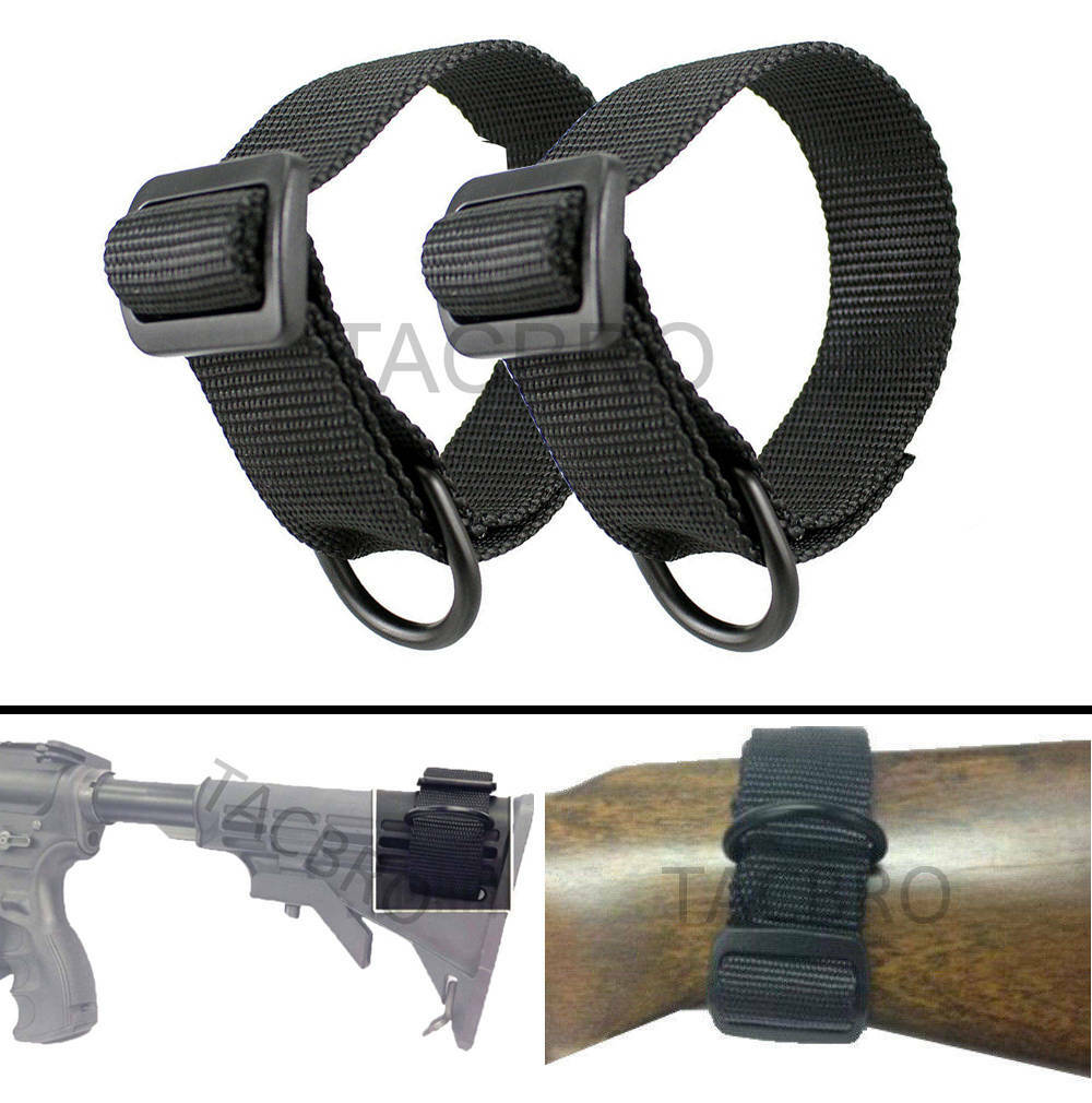 Butt Stock Sling Loop Adapter Shoulder Strap, (Pack of 2) | eBay