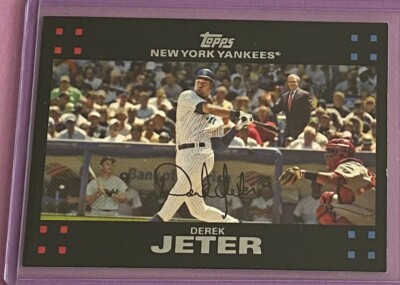 2007 Topps #40a Derek Jeter w/Mantle/Bush 💎 NY Yankees! 💎 | eBay