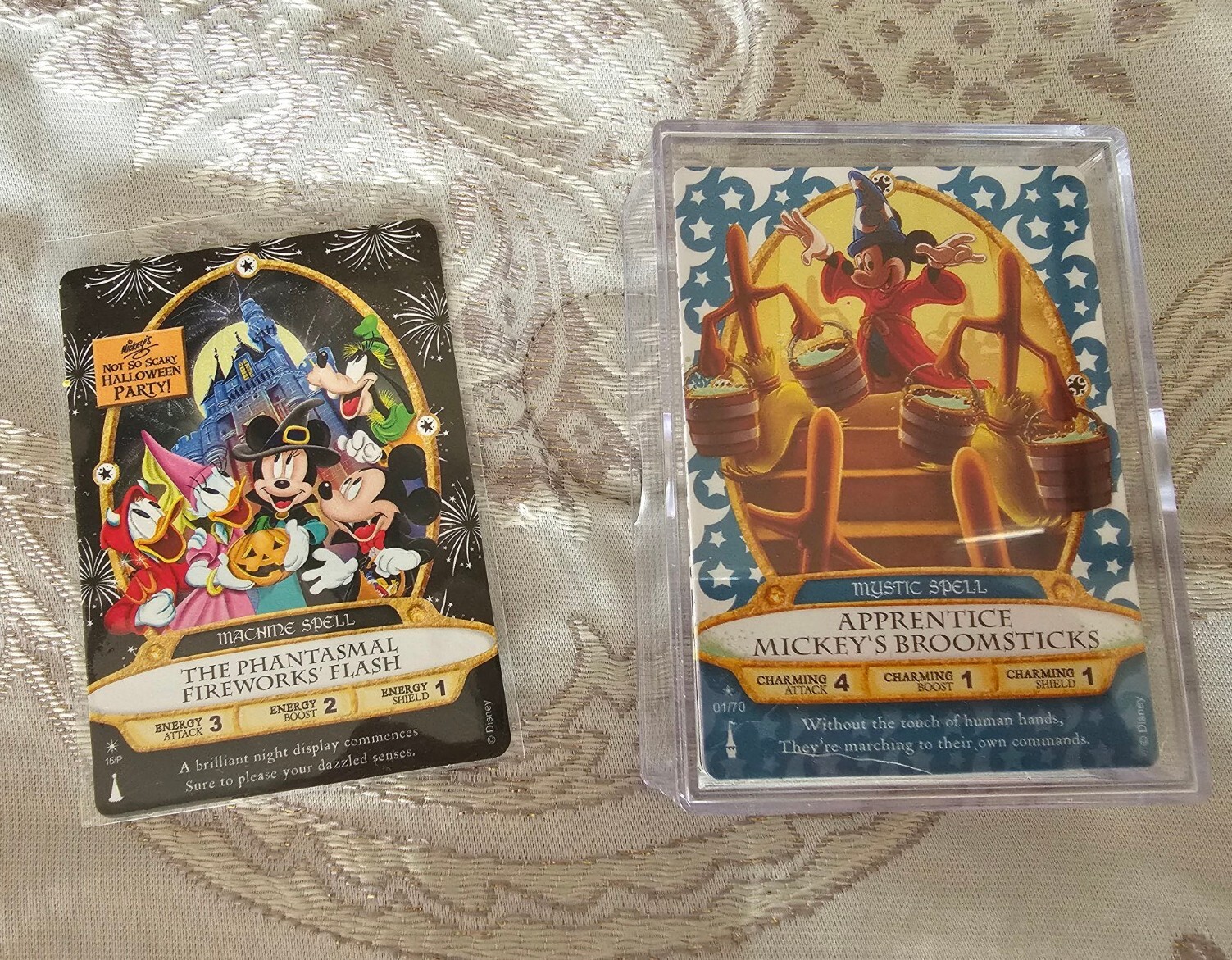 Disney Sorcerers of the Magic Kingdom Cards SotMK #1-60 Base Set ...