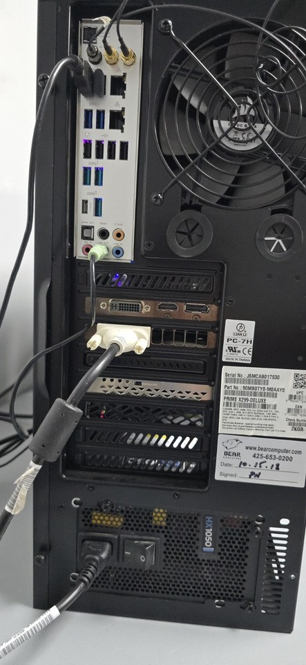 Workstation PC 14-Core i9-7940X 128 GB DDR4 9.5 TB Hot-Swap Bays GTX ...