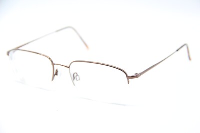 FLEXON 606 BY MARCHON BROWN AUTHENTIC DESIGNER EYEGLASSES 54-19 | eBay