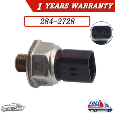 New Fuel Rail Oil Pressure Sensor 284-2728 For Caterpillar C13 C15 ...