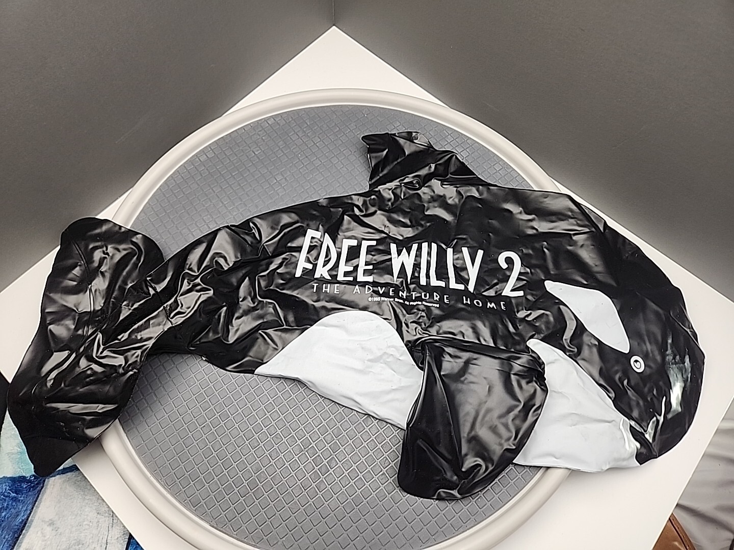 Free Willy 2 Blow Up Inflatable Killer Whale Orca Promotional Warner ...