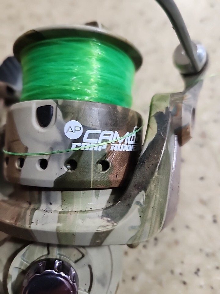 Angling Pursuits AP Camo60 Carp Runner Fishing Reel | eBay
