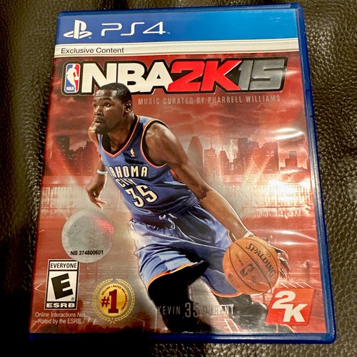 PS4 NBA 2K15 Basketball 2015 Video Game MVP Kobe Kevin Durant Pharrell ...