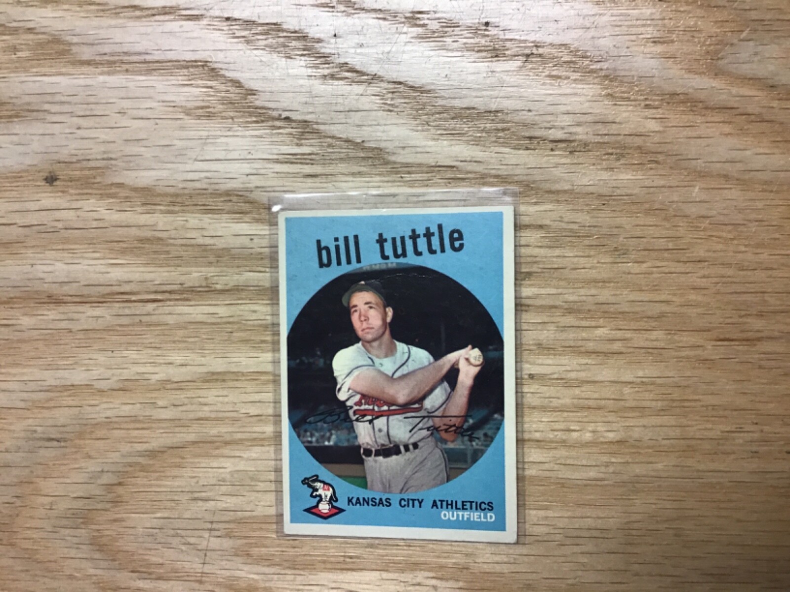 1959 Topps Baseball Bill Tuttle Kansas City Athletics Card #459 | eBay