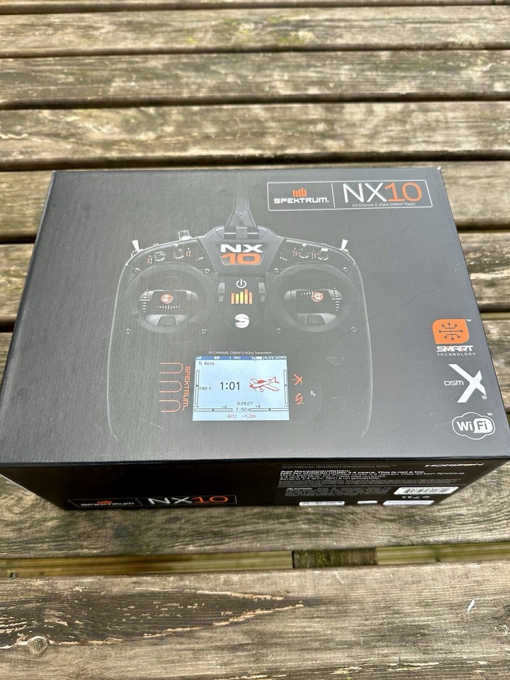 Spektrum NX10 10 Channel Transmitter System Transmitter ONLY ...
