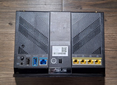 ASUS AC2900 Dual Band Gigabit WiFi Gaming Router - Black (RT-AC86U ...