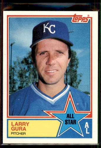 1983 Topps Larry Gura #395 Kansas City Royals | eBay