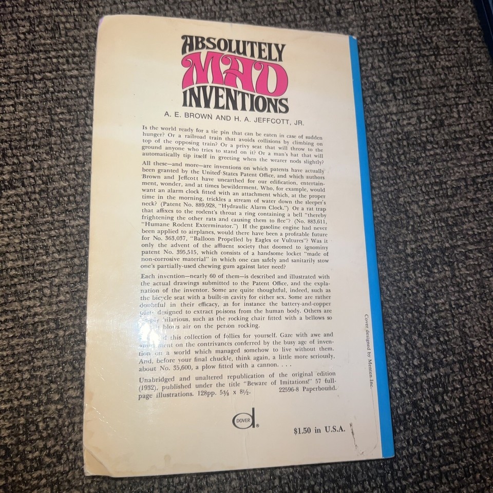 B001IOKL2Y Absolutely Mad Inventions | eBay