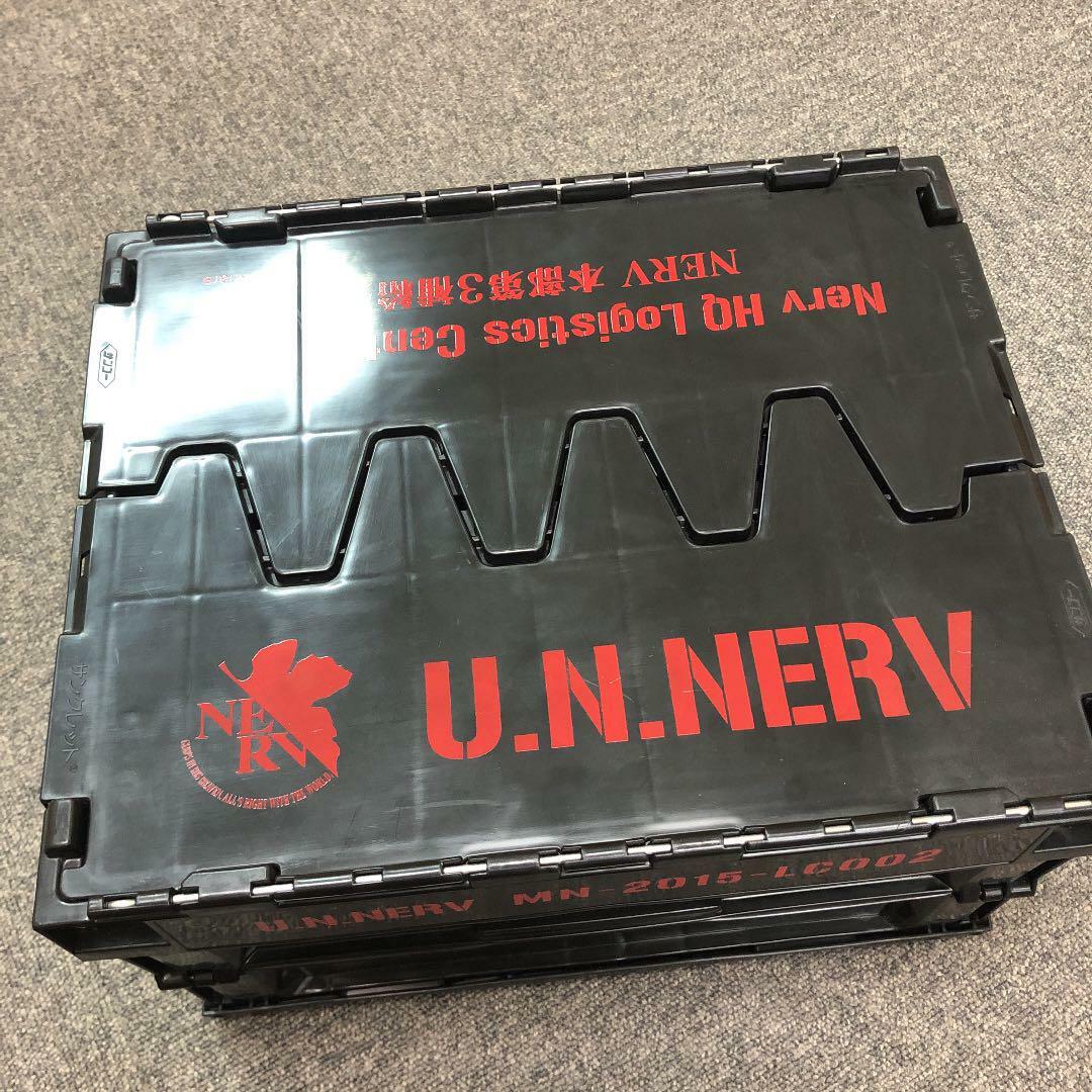 Evangelion NERV Folding Container Case Big Storage Box 50.1L 3rd Depot ...
