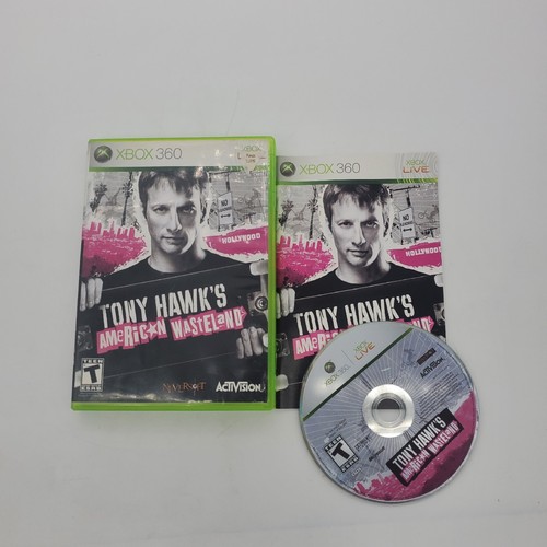 Tony Hawk's American Wasteland (Microsoft Xbox 360, 2005) CIB Complete ...