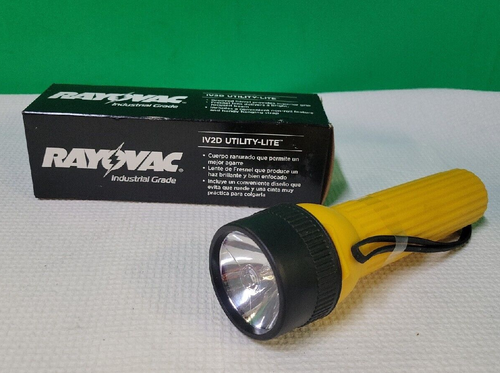RAYOVAC INDUSTRIAL LIGHTS 23 LUMEN 2D UTILITY FLASHLIGHT W/ HANGING ...