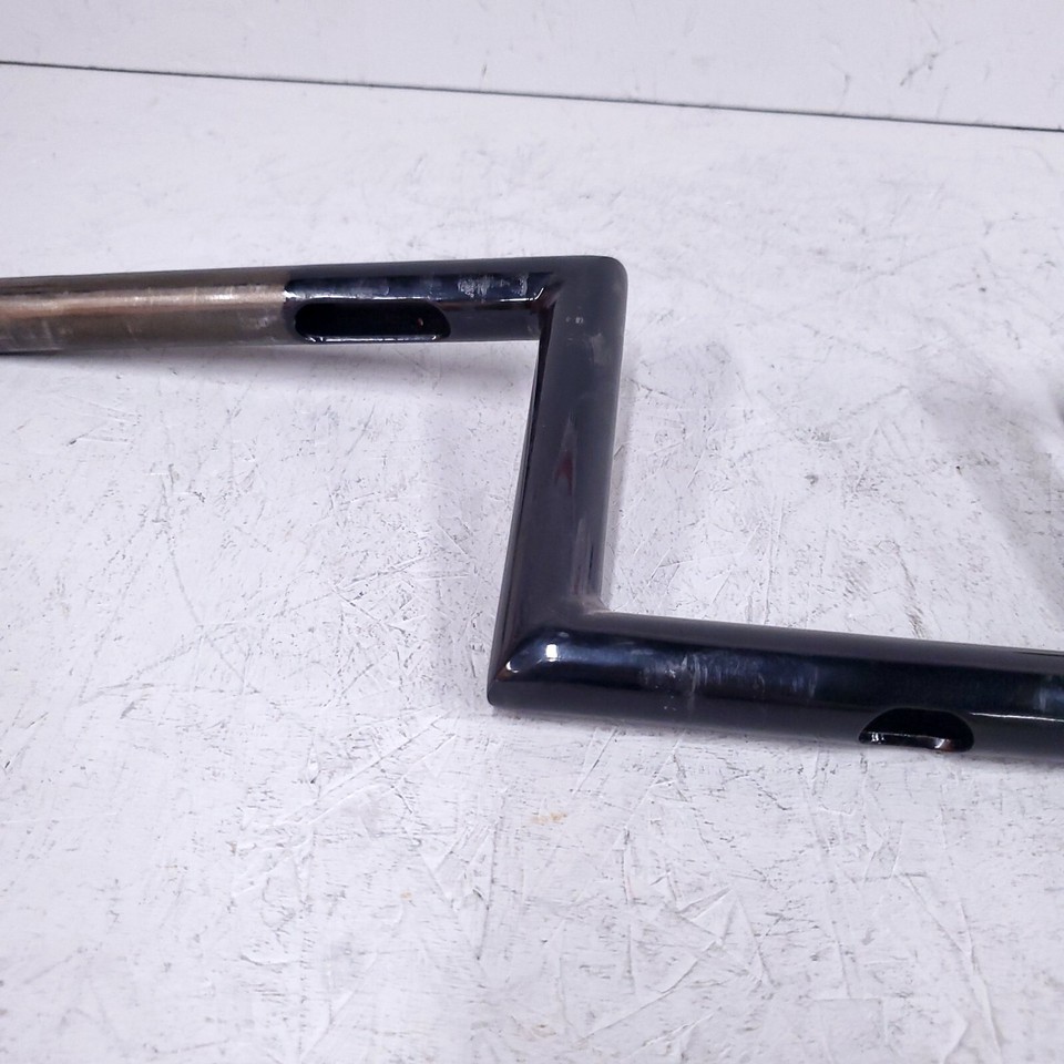 Harley Narrow Z Bars 6" Rise XL Sportster Black Handlebars Universal ...