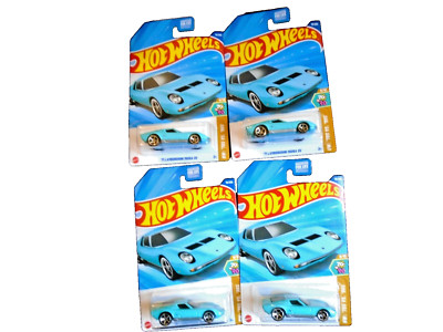 2025 HOT WHEELS DOLLAR TREE EXCLUSIVE '71 LAMBORGHINI MIURA SV Lot Of 4 ...
