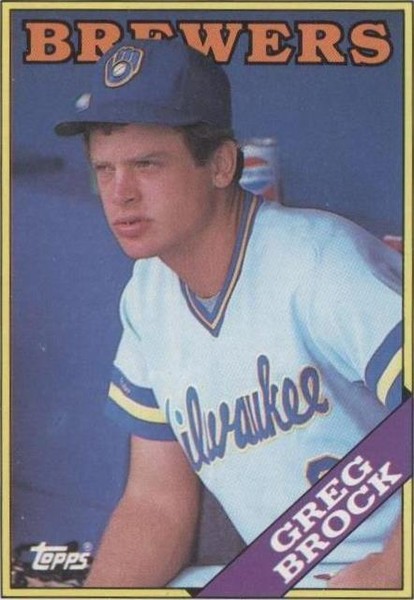 1988 Topps - #212 Greg Brock for sale online | eBay