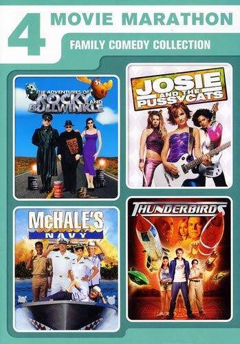 4 Movie Marathon: Family Comedy Collection (Adventures of Rocky Bullwin ...