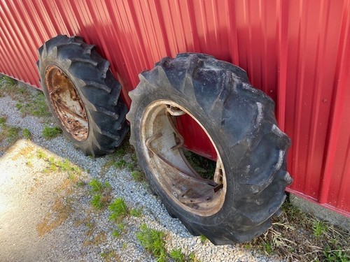 Allis Chalmers CA Tractor AC spin out adjust rims rim 11.2 x 24 ...