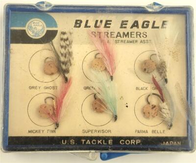 Vintage Blue Eagle Japanese Fly Fishing Streamers, US Tackle Corp. | eBay