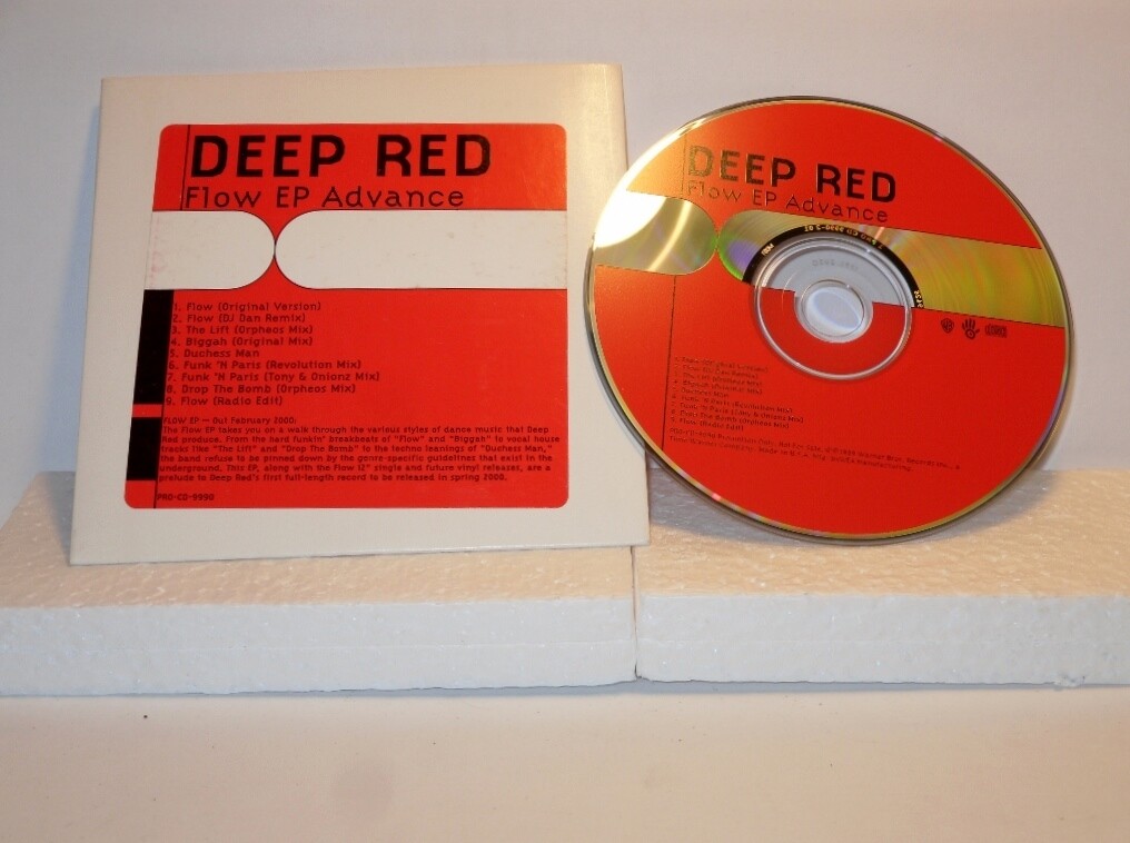 Deep Red - Flow Ep Promotional ONLY CD - PRO-CD-9990 ** Free Shipping ...