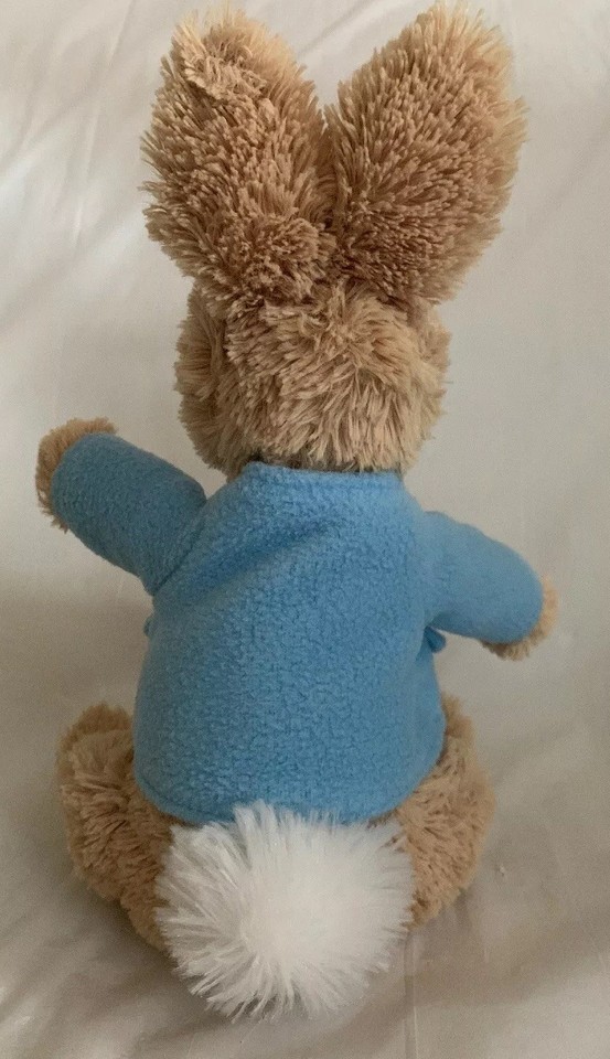 Peter Rabbit Gund Plush Bunny With Blue Jacket 8” Baby Toy | eBay