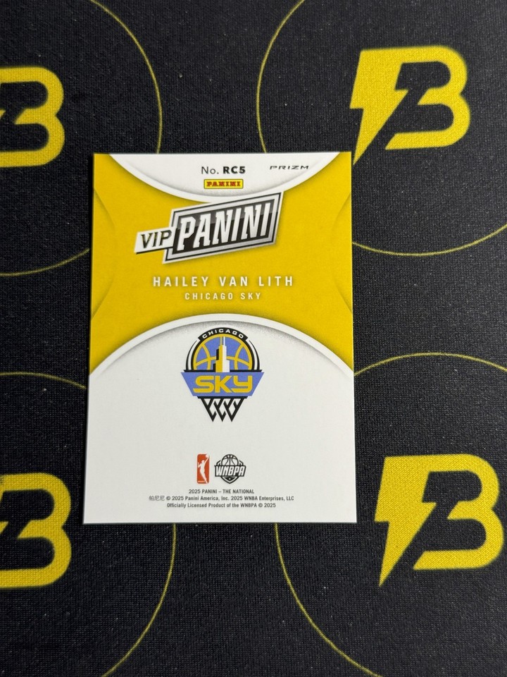 HAILEY VAN LITH 2025 Panini National Gold Pack BAJA STRIPE Rookie RC B | eBay
