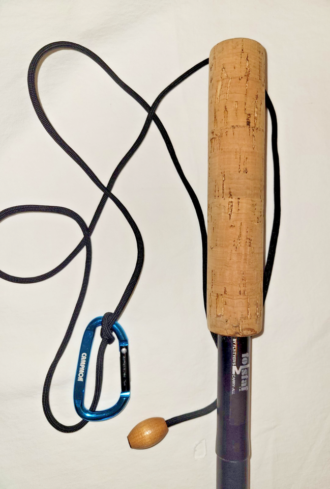 Folstaf COLLAPSIBLE WADING STAFF Fly Fishing 52” by Fly Tyler’s Carry ...