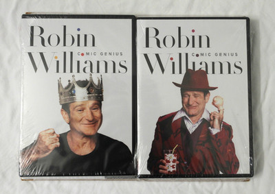 Robin Williams: Comic Genius Vol 1 & 2 DVD Set w/ Booklet (Factory ...