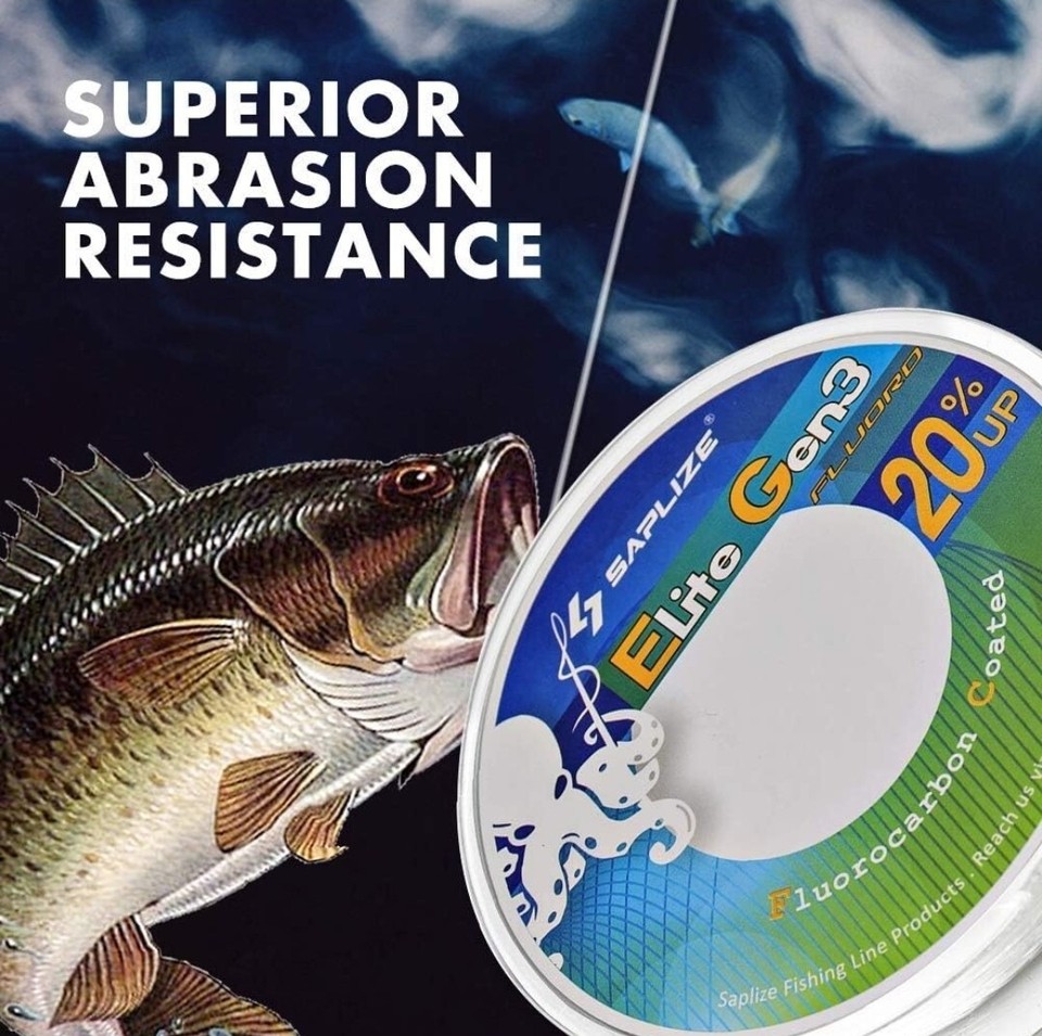 14LB Tackle Mirage Fluorocarbon Mainline - Carp Coarse Fishing Leader ...