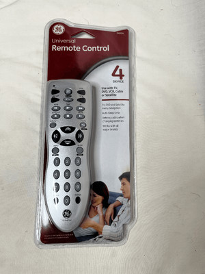 GE Universal Remote Control Model 24914 - 4 Device - Brand New | eBay