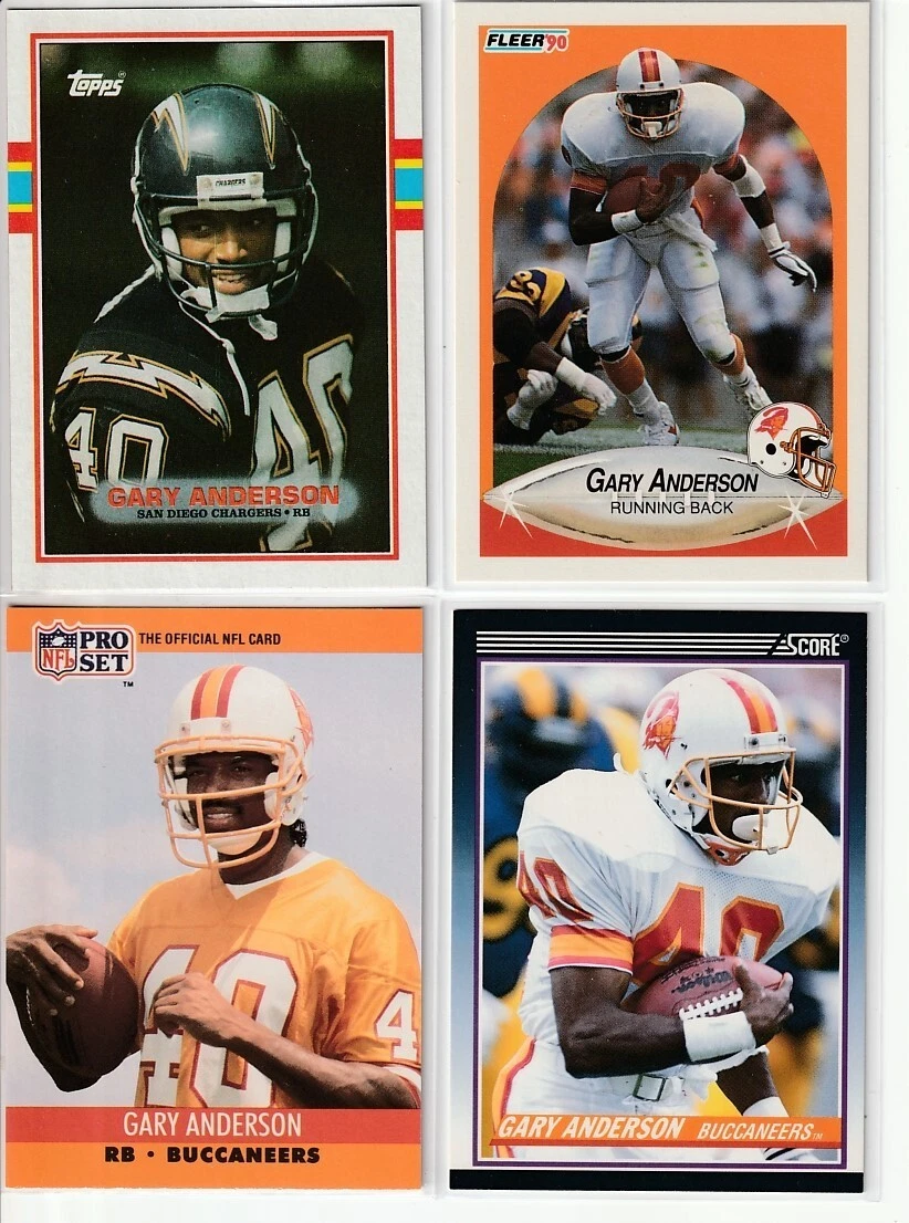 Gary Anderson Placekicker Cards