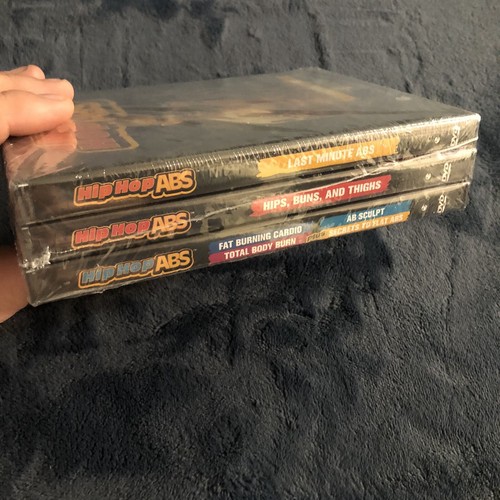 Hip Hop Abs DVD Bundle Last Minute Abs, Buns & Thighs, Fat Burning ...