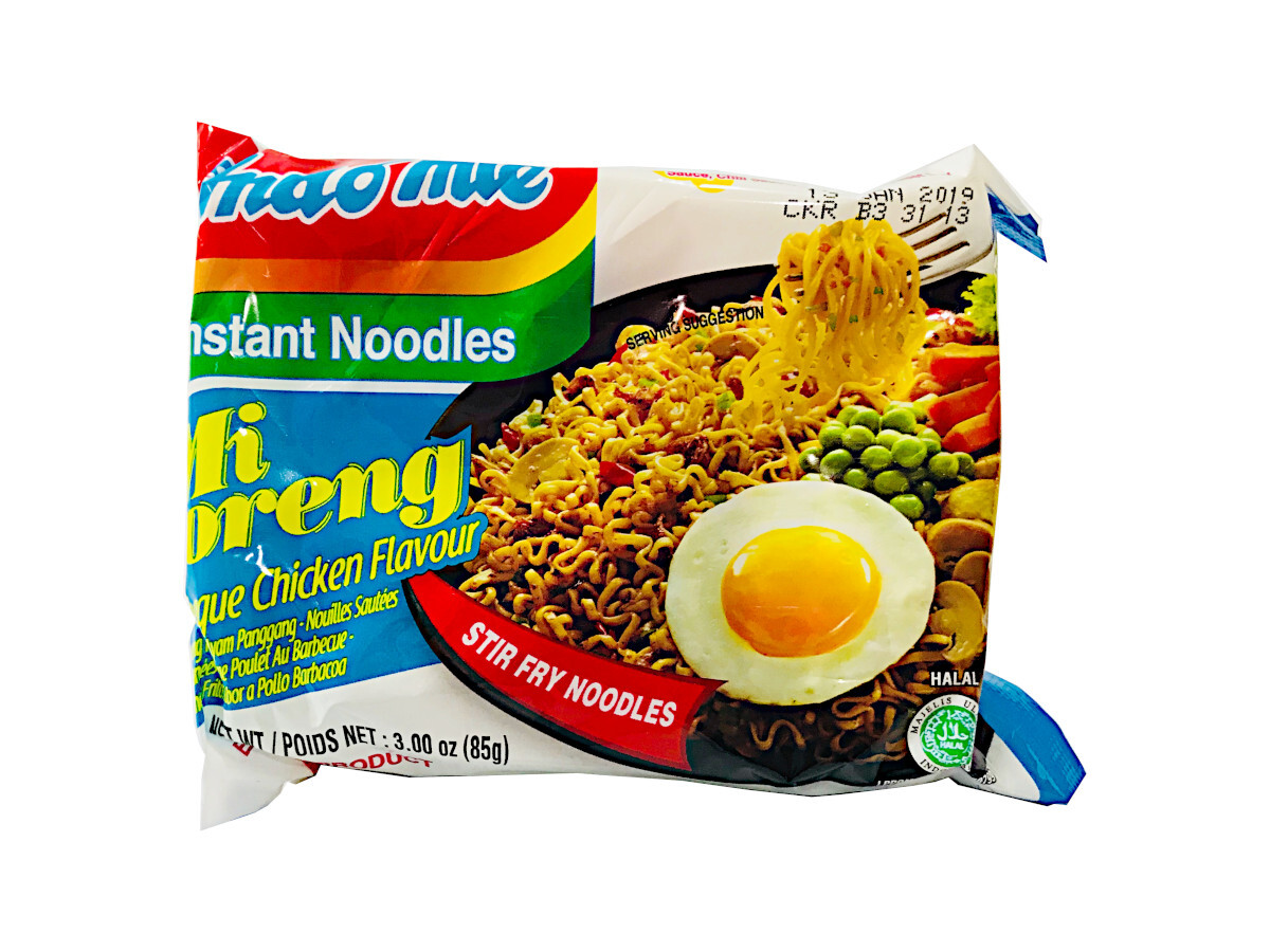 Indomie BBQ Chicken Fried Noodles 85g Pack of 30 | eBay