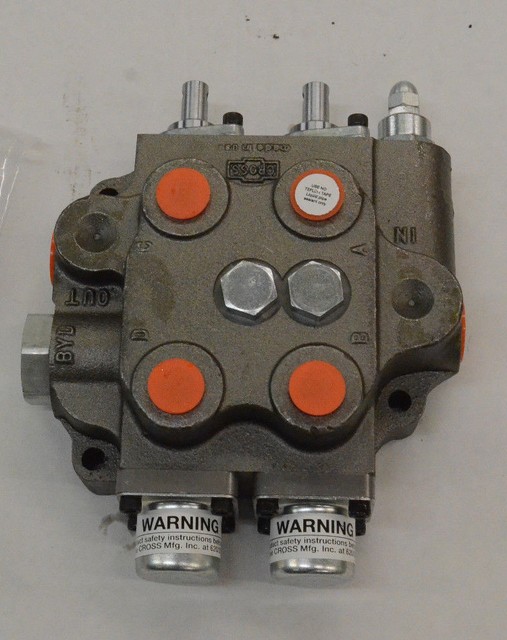 Cross Double Spool Open Center Hydraulic Valve SBA22 136251 for sale ...