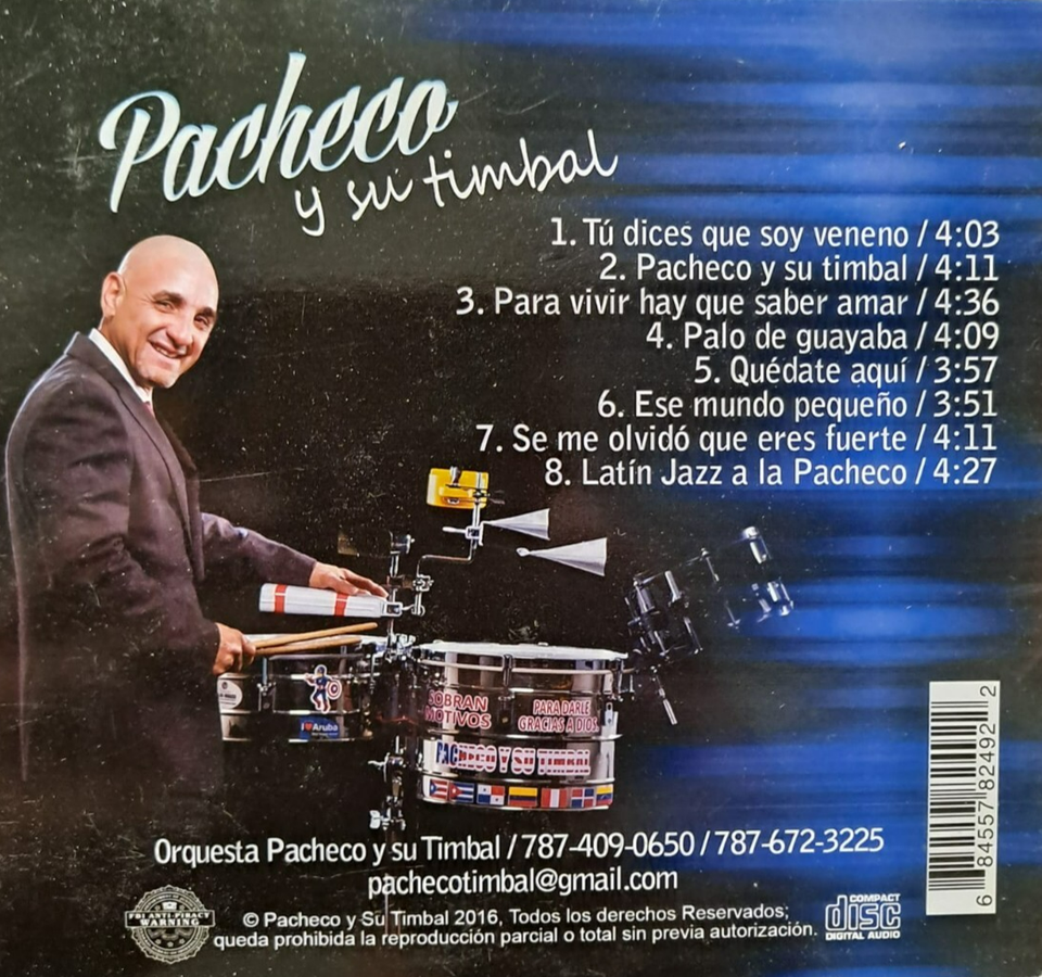 Pacheco y su Timbal - Humilde Ante la Realidad de Mi Sueño - CD SALSA ...
