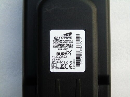 NOS SATTRANS IRIDIUM PORTABLE DOCKING UNIT FOR 9555 SATELLITE SAT PHONE BURY | eBay