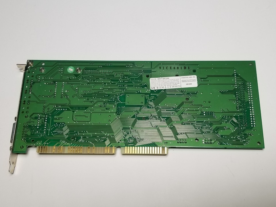 Creative Sound Blaster 16 ISA Sound Card CT2290 | eBay